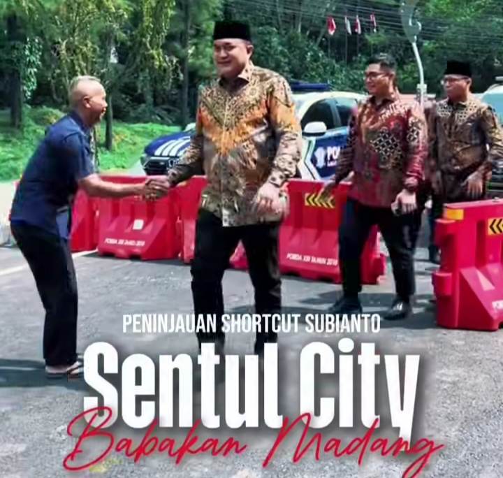 Berkat Bupati Rudy Susmanto: Jalan Shortcut Subianto Sentul Resmi ...