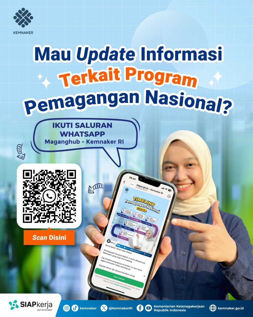 Jangan Kudet Soal Pemagangan Nasional! Gabung Saluran WhatsApp ...